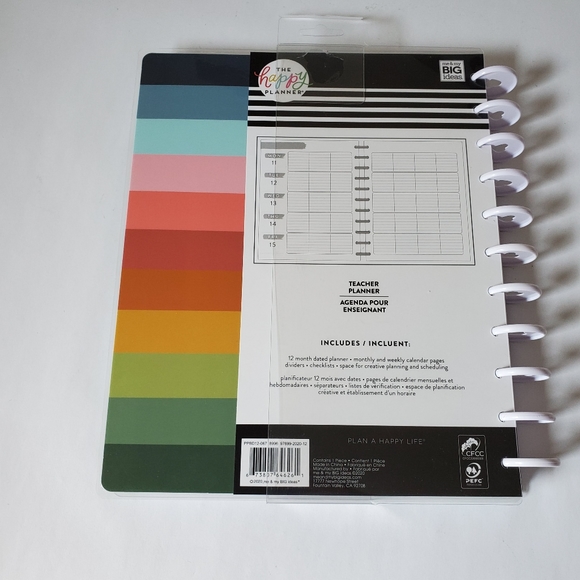 The Happy Planner | Office | 2 Month Teacher Planner 2122 | Poshmark